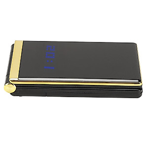 Airshi 2G Flip Cell Phone, 2.8in LED Flashlight 2.8in Flip Phone for Outdoor