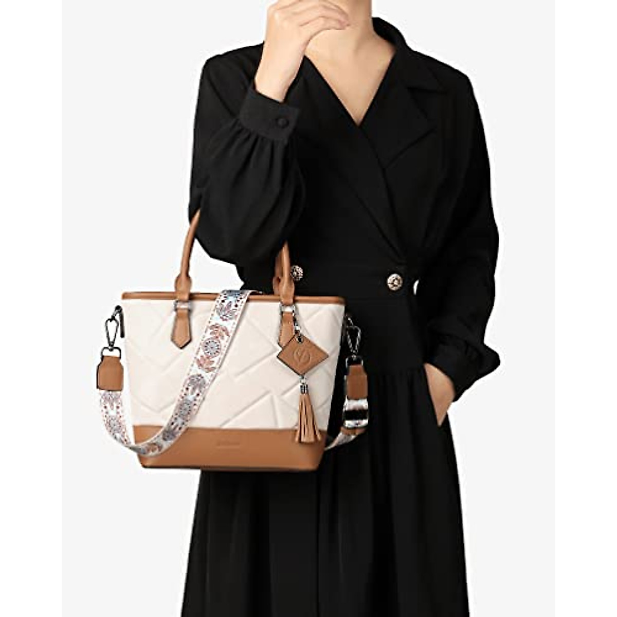 FADEON Cute Purses For Women Small Tote Bags For Women satchel crossbody PU Leather Purse