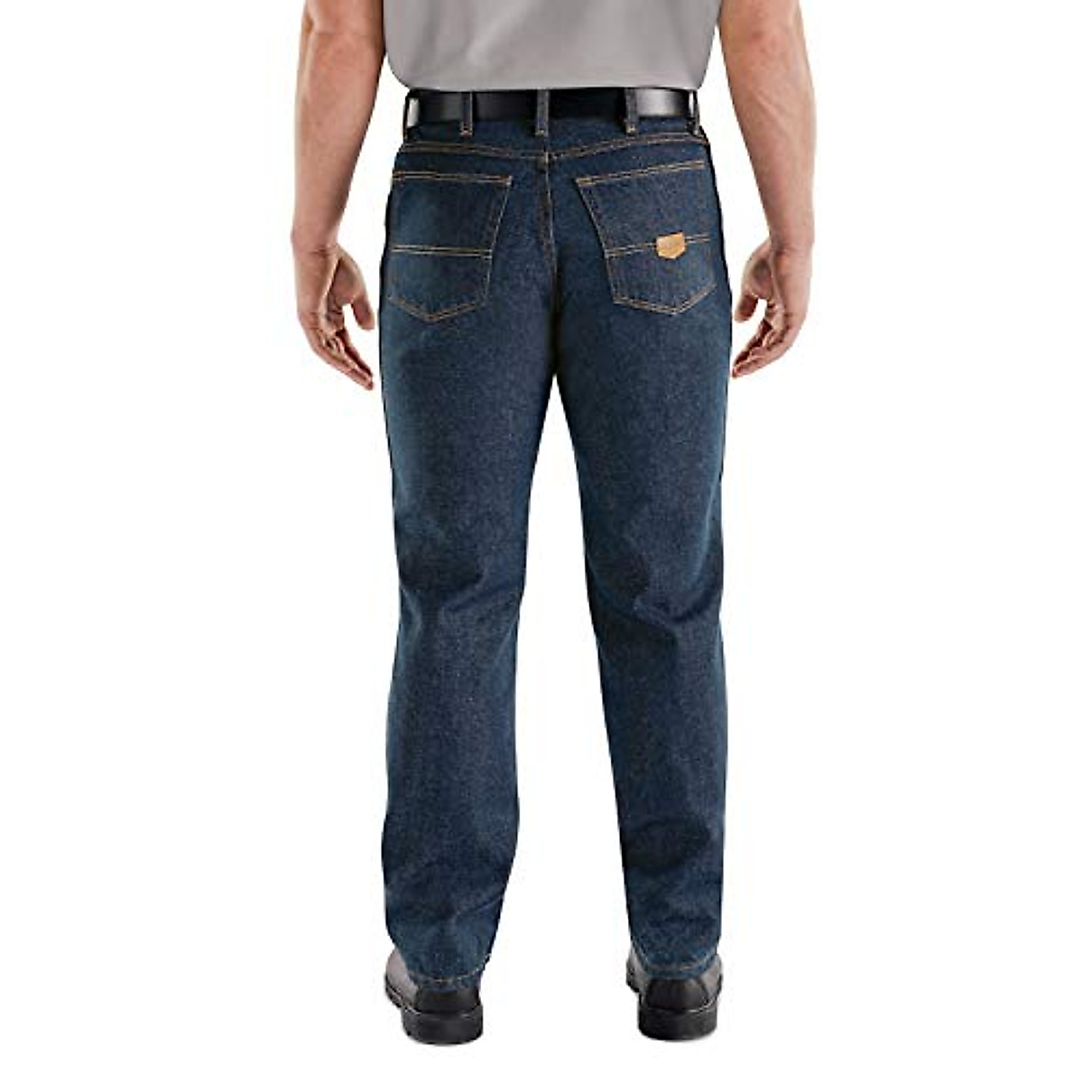 Red Kap Men's Classic Rigid Jean, Rigid Denim, 50x32