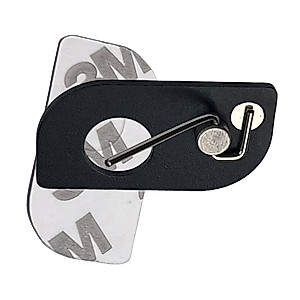 - QI HUO JU - 4Pcs Recurve Bow Arrow Rest Archery Magnetic Arrow Rest Adhesive Back Stick on Arrow Rest Right and Left Hand for Recurve Bow Hunting Targeting (Left Hand)