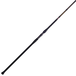 PENN 11’ Battalion II Surf Conventional Casting Rod, 2 Piece Graphite Composite Fishing Rod, Black/Gold
