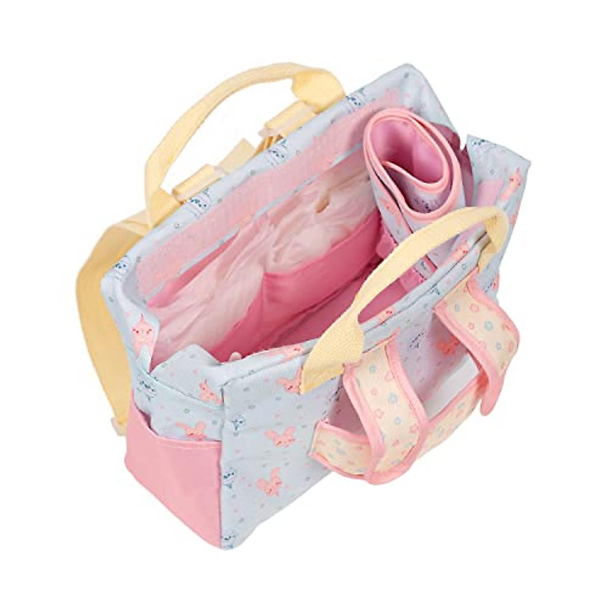 ADORA Sweet Baby Mini Baby Doll Diaper Bag (Fits 11" - 13" Dolls) Made with Premium Quality and Sturdy Straps, Perfect Baby Doll Diaper Backpack & Accessory Birthday Gift for Ages 3 and Up