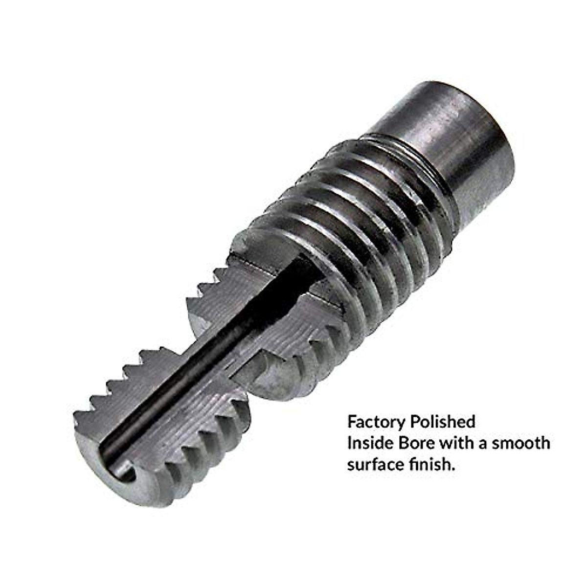 [Gulfcoast Robotics] Titanium All-Metal HeatBreak Polished for V6 Hotends | 1.75mm Filament | M6-M7 Threads