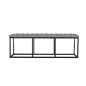 HomePop Decorative Bench, Global Print