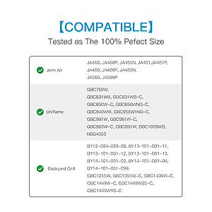 Dtong Grill Ignitor Wire kit & Ceramic Electrode Vermont Casting Grill Replacement Parts, Jenn Air Grill Igniter, Ignition Electrode Gas Burner for Uniflame(4-Pack)