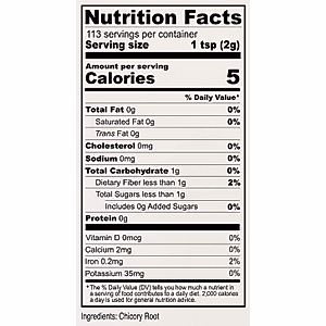 Anthony's Instant Chicory Root, 8 oz, Gluten Free, Caffeine Free, Non GMO, Coffee Alternative