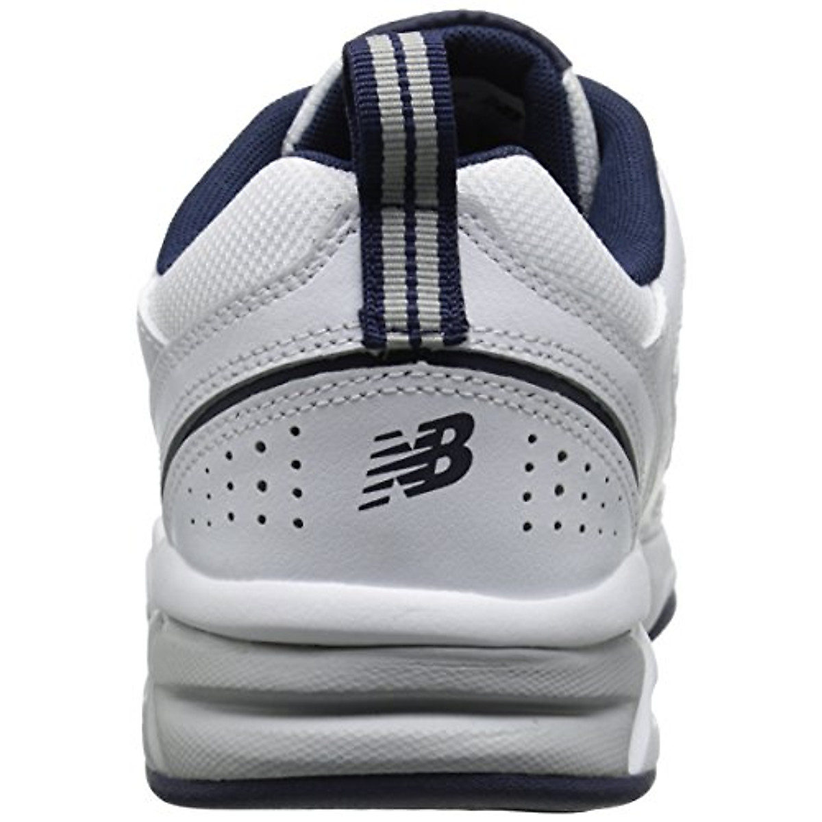 New Balance Men's 623 V3 Casual Comfort Cross Trainer, White/Navy, 10.5 Wide