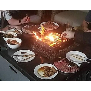 CHARBOX, Fun Pack (1-4 People) Disposable BBQ Charcoal Grill/Portable/Ready to Use/Lasts 3 Hrs!!/Recyclable/Barbecue Grill/Eco Friendly - Great for Camping,Tailgate & Backyard Parties!!!