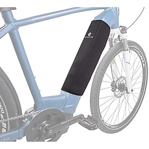 M-Wave E-Protect Wrap Cover for E-Bike Battery, Black, Universal, 612021