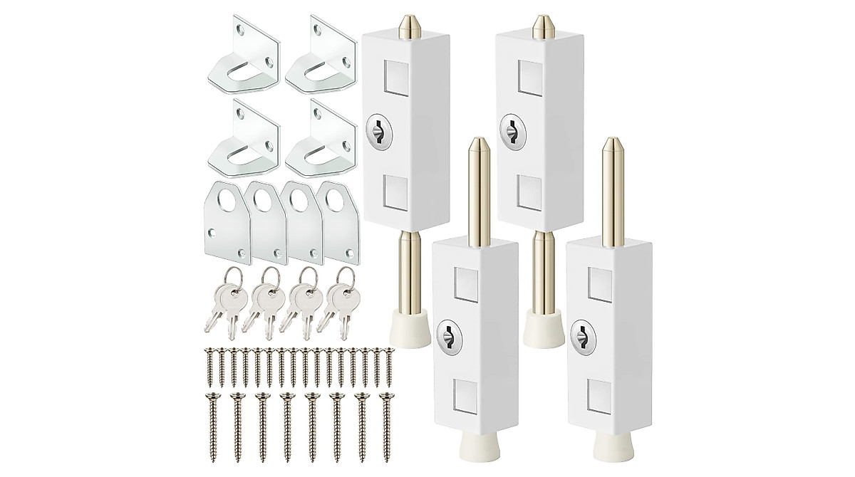 Keyed Sliding Door Lock for Enhanced Security
