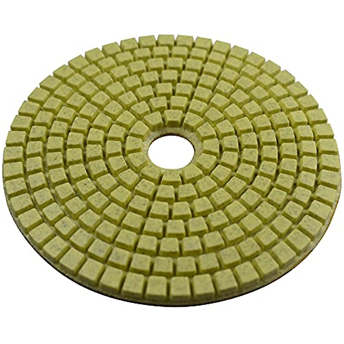 Konfor Diamond Polishing Wet Pads 4 Inch for Grinding Stone Marble Granite Countertop Tiles 10 Pieces Grit 30