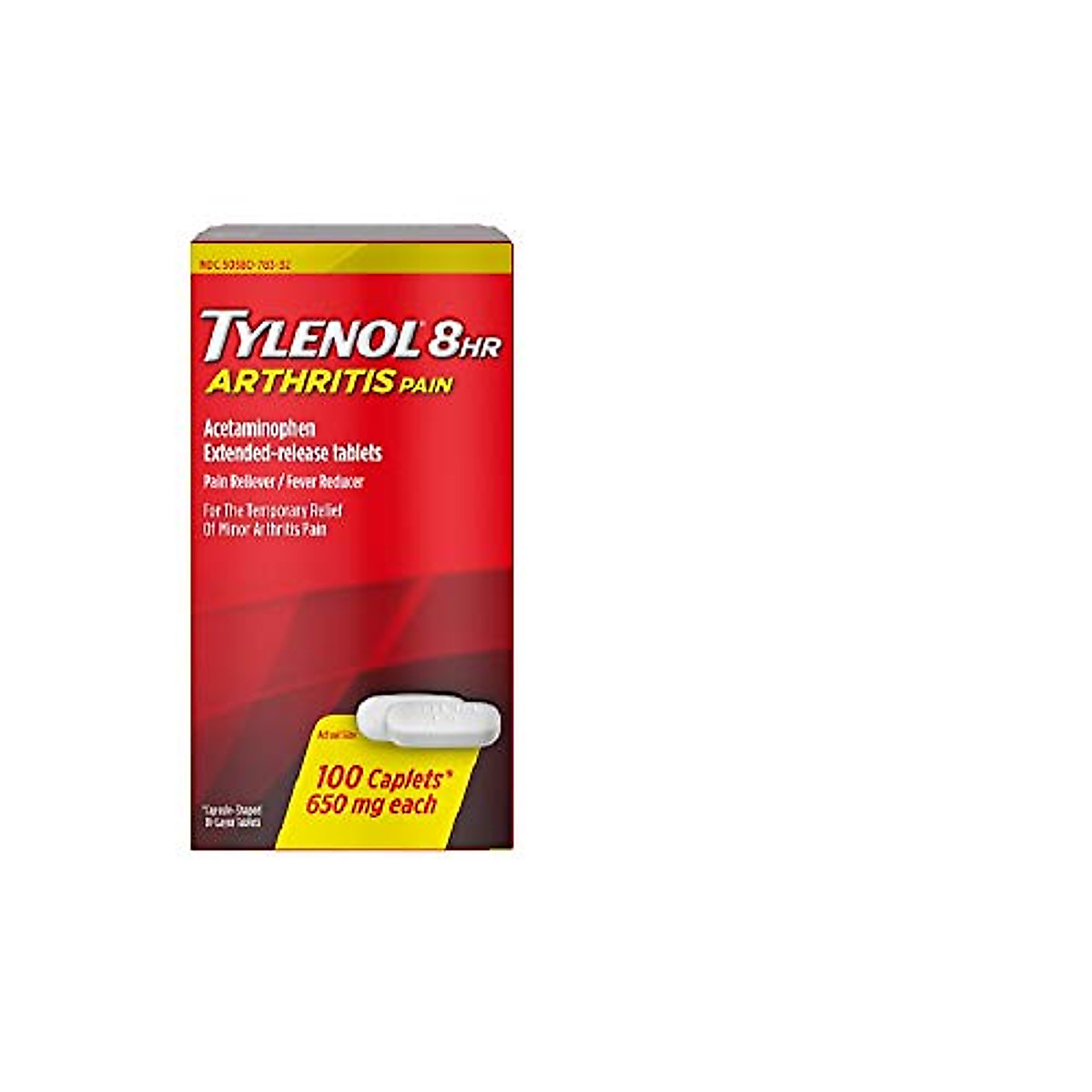 Tylenol 8 Hour Arthritis Pain Caplets, 100 Count