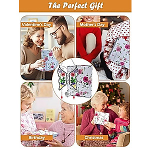 KY&BOSAM Butterfly Suncatcher Stained Glass Hangings for Windows My Precious Sister Sun Catcher Pressed Real Flower Wing in Glass Dream Catchers Birthday Mother`s Day Wind Chimes Charm