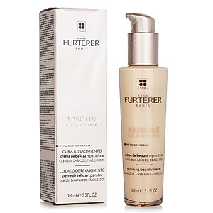 Rene Furterer ABSOLUE KERATINE Repairing Beauty Cream for Damaged, Over-Processed Hair, 3.3 fl. oz.