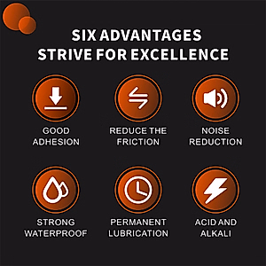 SYH Bike Grease, Suitable for Bearing Grease Wheel Bearings, Chains, Forks and Pedals, Crystal Bicycle Waterproof, Anti-Rust, Noise Reduction, High Low Temperature Resistance-4.2oz