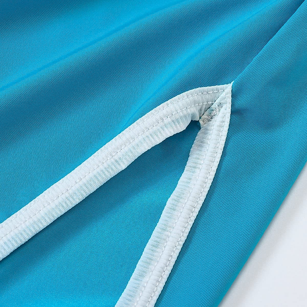 ZONBAILON Mens Split Side Underwear Sexy 3inch Running Shorts No Liner Low Rise Lounge Boxer Trunk