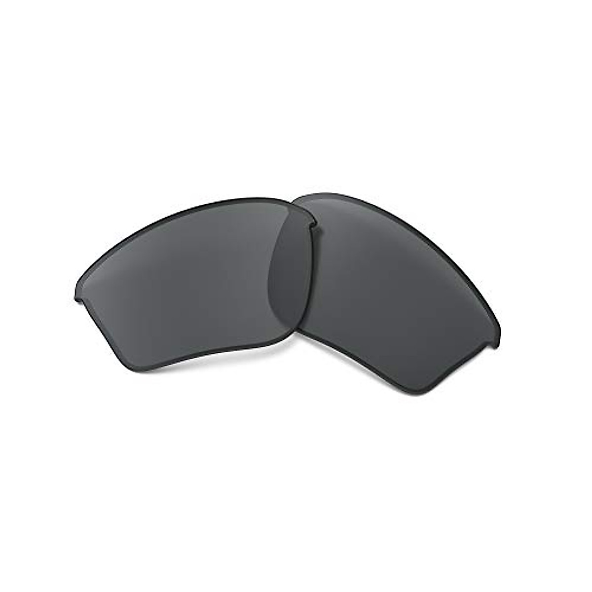 Oakley Original Half Jacket 2.0 XL OO9154 Replacement Lenses For Men For Women+BUNDLE Microfiber Cloth Bag (Shiny Black Iridium)