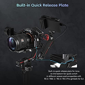 SmallRig A7 IV Cage with Top Handle, Clamp for HDMI Cable and Side Handgrip, Advanced Kit for Sony Alpha 7R V/Alpha 7 IV/Alpha 7S III - 3710