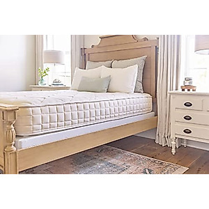 Naturepedic Chorus Organic Mattress - Medium Firm Mattress with Encased Coil Layers for Universal Comfort and Pressure Relieving - Bed-in-a-Box Latex Mattress - King