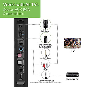 Avantree Opera 35Hrs Comfortable Wireless Headphones for TV Watching with Bluetooth 5.0 Transmitter & Charging Stand, Clear Dialogue Mode, Passthrough, High Volume for Seniors, 164FT Long Range