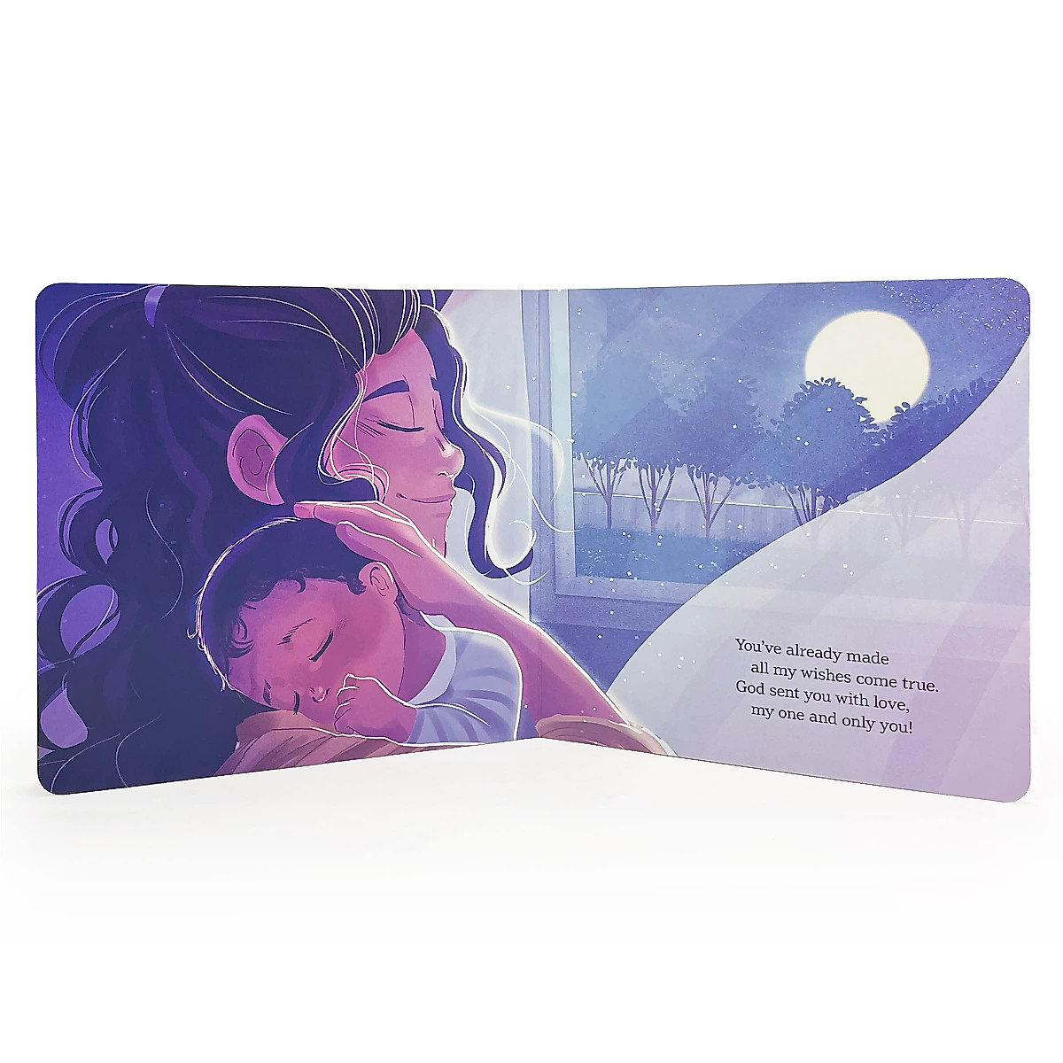 God Sent You With Love Children's Picture Board Book: A Story of Unconditional Love - Perfect for baby showers, baptisms, birthday and holiday gifts, ... a rainbow baby, and more (Little Sunbeams)