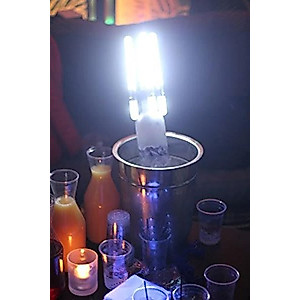 LED Bottle Service Sparklers for VIP Nightclubs Led Sparklers Bottle Baton Electronic Sparklers 3PACK