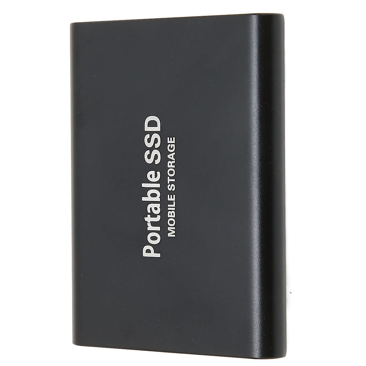 ASHATA Portable External SSD, USB3.1 Mobile Solid State Drive Compatible with Win7 Win8 Win10 Linux for iOS PC Computer Laptop USB 3.1 USB C External Solid State Drive with Type C Cable (Black 16GB)