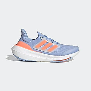 adidas Women's Ultraboost Light Running Shoes (Ultraboost 23 Blue Dawn/Coral Fusion/Blue Fusion 10