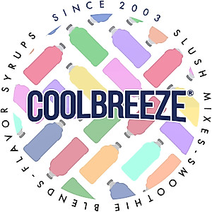 Coolbreeze Beverages Heavy Duty Mixing Containers with Pressure Sealed Lids, 2.5 Gal Jugs and Caps - Frozen Drink Mixing, Cold Brewing, Beverage Storage - 2 Pack