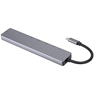 8 in 1 HUB, USB3.0 HDMI HUB Multiport Adapter, Plug-and-Play Memory Card Reader for Laptop with Aluminum Alloy Case.