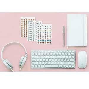 Plant Planner Stickers / 54 Fun Vinyl Stickers  (1/2”) / Water Plants Reminder Care Fertilize   / Essential Productivity Life Planner Stickers/Bulleting Journal/ToDo (Matte Vinyl, 1 Sheet)