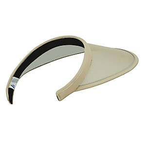 UV 50+ Protection Clip On Visor - Khaki OSFM