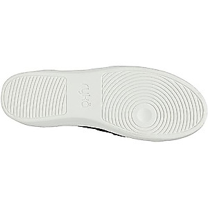 Ryka Womens Vivvi Faux Leather Metallic Casual Shoes Black 9 Wide (C,D,W)