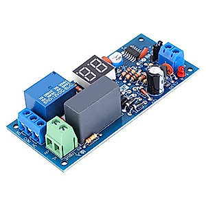DEALPEAK Delay Relay Module Trigger Cycle Delay Timer Multifunction Time Delay Relay Interface Board Module with LED Display