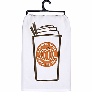 Primitives by Kathy Pumpkin Spice Makes Me Nice Home Décor Kitchen Towel