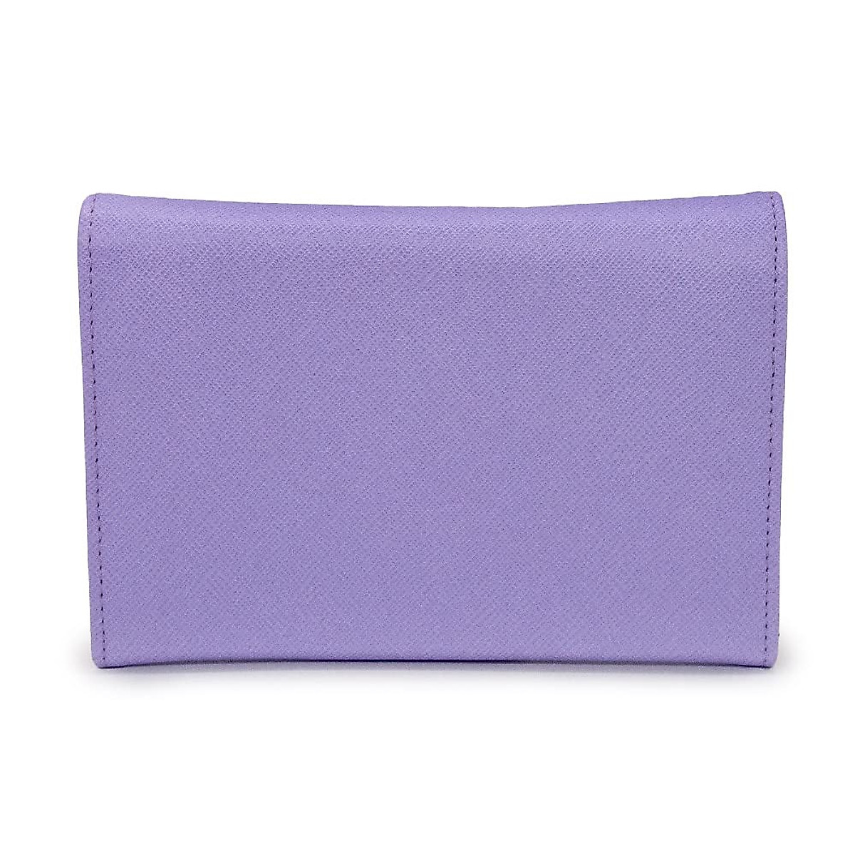 Buckle-Down Disney Wallet, Foldover, The Muppets, Miss Piggy, Violet, Vegan Leather, 6.5" x 4.5"