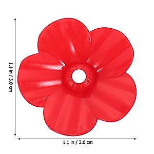POPETPOP Decor Supplies 24Pcs Handheld Hummingbird Feeder Replacement Flowers for Hummingbird Feeder Hummingbird Water Feeder for Indoor Outdoor Garden Floral