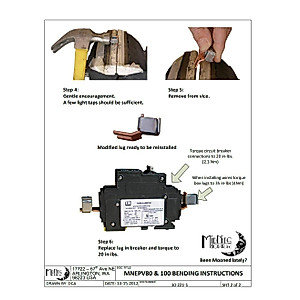 MidNite Solar MNEPV80 DIN Circuit Breaker 80A 150VDC