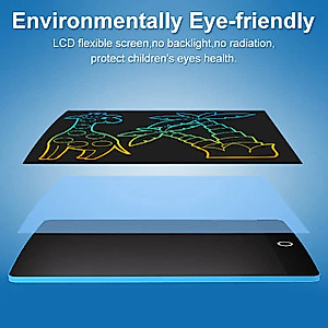 LCD Writing Tablet (Blue, 8.5 Inch)