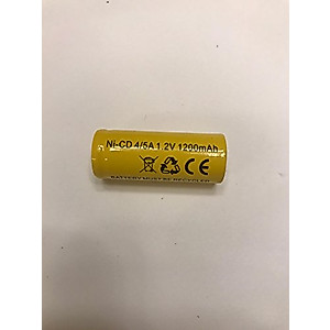 1.2v 1200MAH Battery Exit Sign Emergency Light Ni-Cd NiCd Lithonia ELB-1210N ELB-1201N ELB 1210 ELB 1201 ELB1210 ELB1201 ELB1210n ELB1201n ASC0086 KR-1500AUL KR1100AE KR-1200AUL Nickel Cadmium