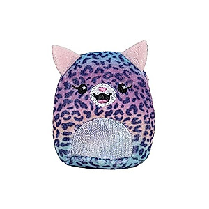 Squishville Mini-Squishmallows Besties Multipack - 14 Rainbow 2-Inch Plush Toys: Red Panda, Tabby Cat, Octopus & More