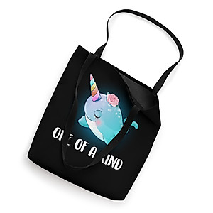 One Of A Kind T Shirt Narwhal Unicorn Shirt Narwhal Costume Tote Bag