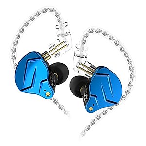 KZ ZSN Pro X in Ear Monitor Earphone 1BA 1DD Wired Earphone HiFi Sport Gaming Earbuds Headphones Compatibility for Phone Computer Tablet