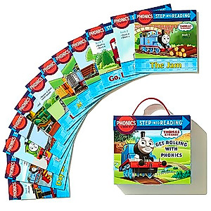 Get Rolling with Phonics (Thomas & Friends): 12 Step into Reading Books