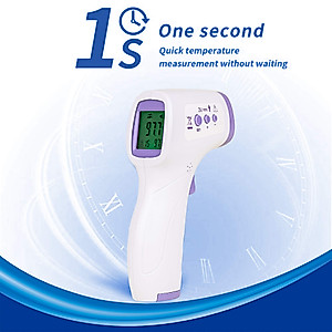 Thermometer for Adults, Digital Thermometer, Baby Thermometer, Forehead Thermometer, Touchless Thermometer, Thermometer for Adults and Kids, No Touch Thermometer, thermometers with Digital LCD Display
