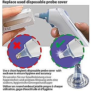Braun ThermoScan Lens Filters - 40 ct, Pack of 2