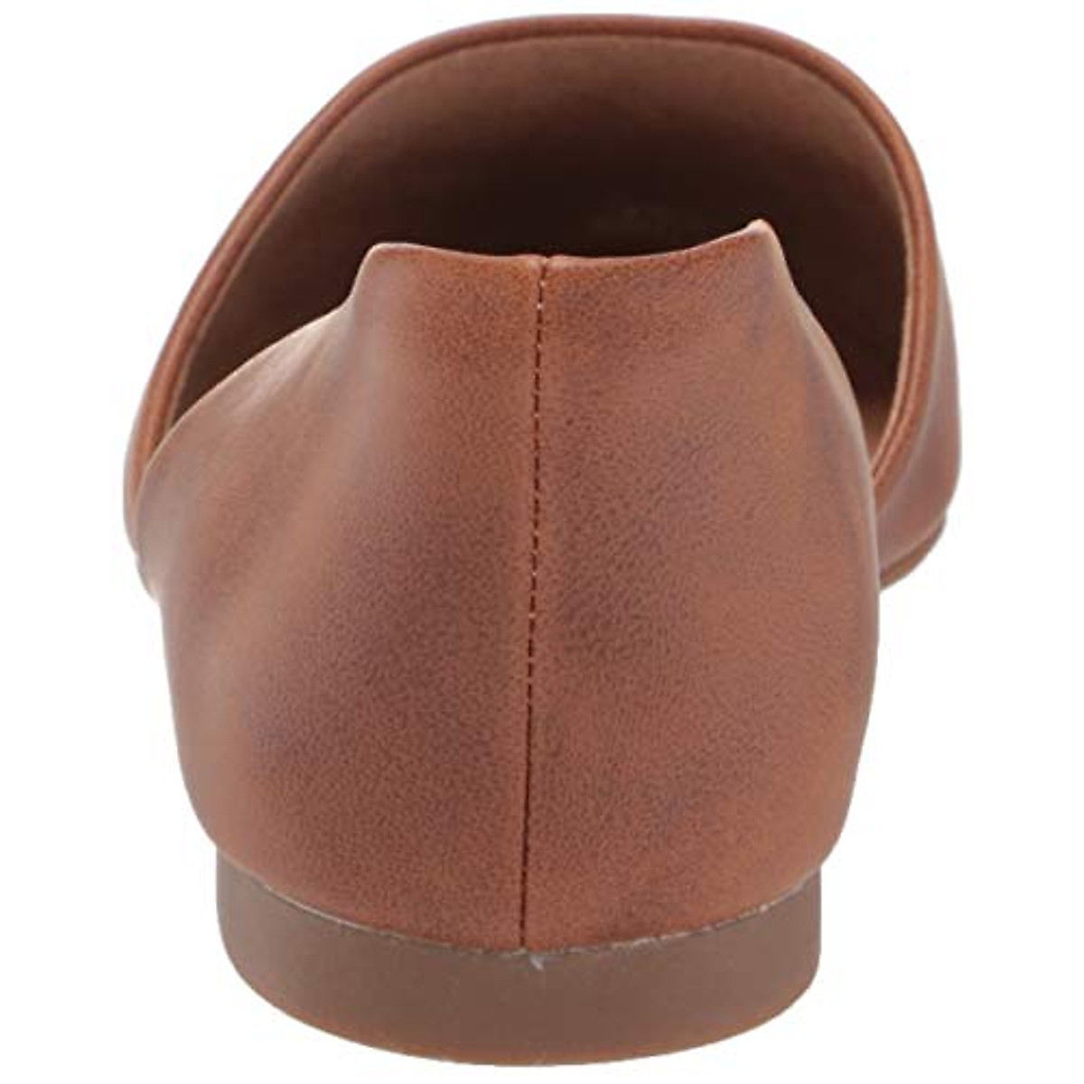 Amazon Essentials Women's D'Orsay Flat Ballet, Tan, 7.5