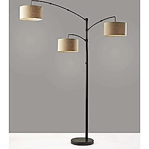 Adesso 4159-26 Cabo 82 inch 100.00 watt Dark Bronze Arc Floor Lamp Portable Light in Antique Bronze