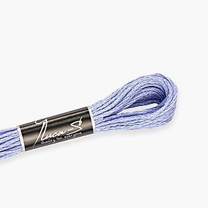 Premium Embroidery Thread Luca-S, 100% Giza cotton, Oeko TEX Certified Stranded Cotton - 137 / DMC 341 / Anchor 117