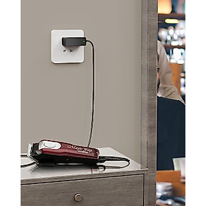 Replacement for Wahl Magic Clipper Cordless Charger Cord, 4V Clip Charger Compatible with Wahl 8164/8591/ 8148/8504, 5-Star Magic Clip Cordless Trimmer, 1919 100 Year Hair Clipper